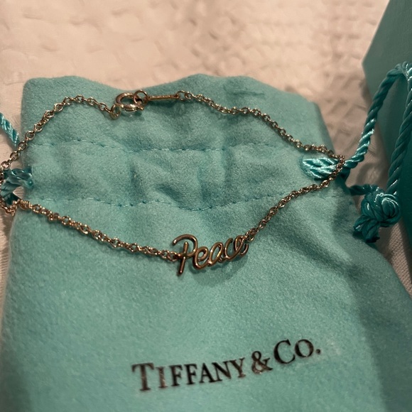 Tiffany & Co. | Jewelry | Tiffany Co Peace Bracelet Never Worn | Poshmark